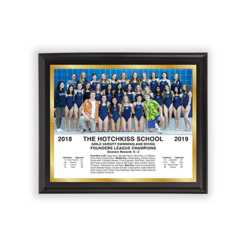 Team Picture Plaques | The Nixon Company